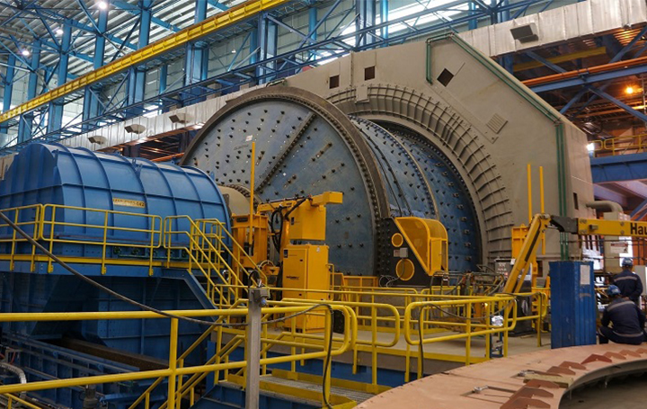 Reparación de equipos de planta concentradora - Marco peruana